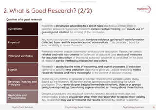 Understanding Research and Research Process | PDF