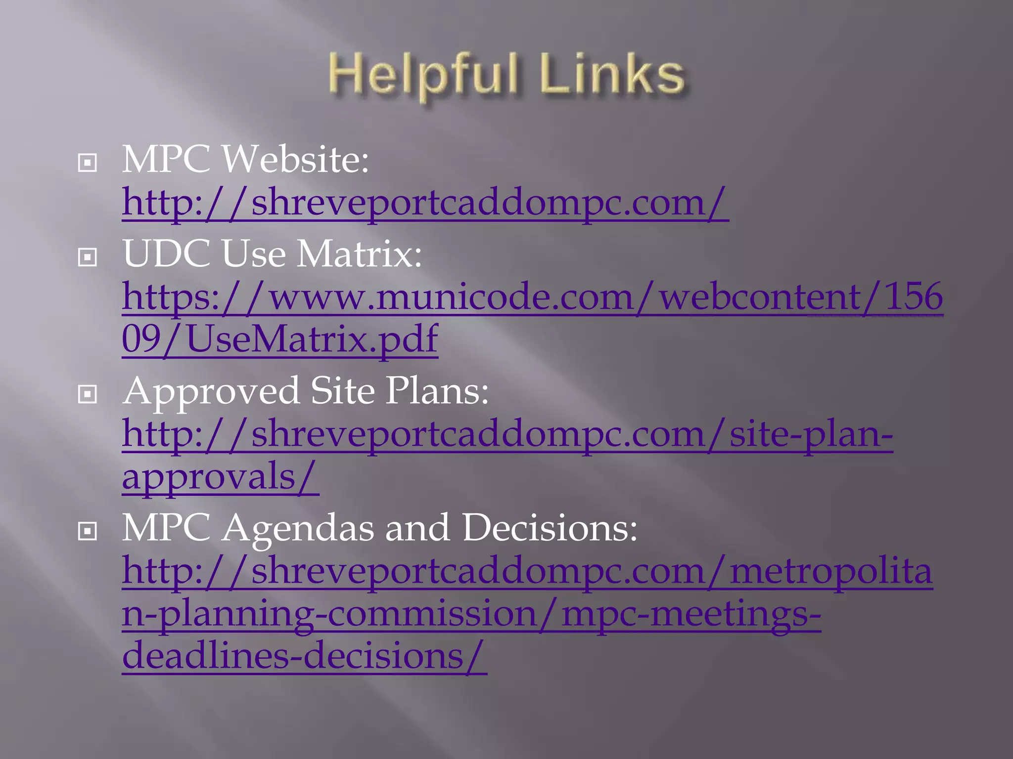 MPC Approval Process | PPTX