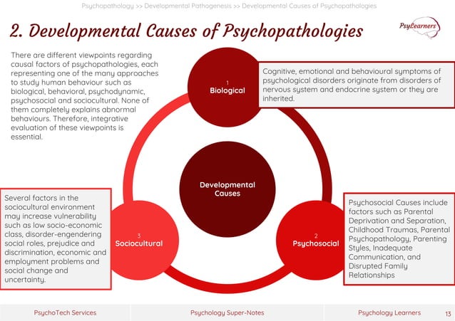 Foundations of Psychopathology >> Developmental Pathogenesis | PDF