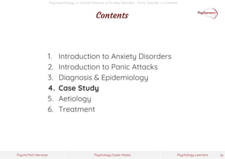 Mental Disorders >> Panic Disorder | PDF