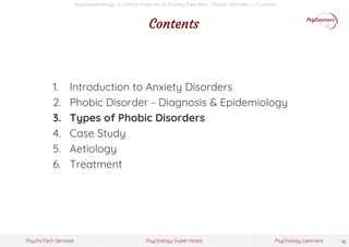 Mental Disorders >> Phobic Disorder | PDF