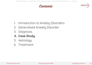 Mental Disorders >> Generalised Anxiety Disorder | PPT