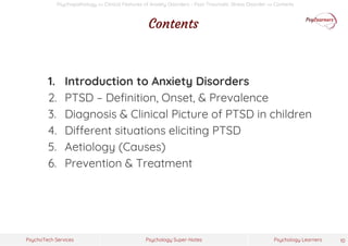 Mental Disorders >> Post-Traumatic Stress Disorder PTSD | PPT