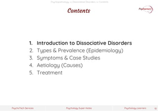 Anxiety Disorders >> Dissociative Disorders | PPT