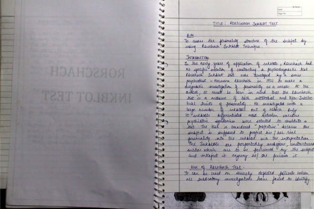 IGNOU Sample Practical File for MPCE014 Clinical Psychology GW | PDF