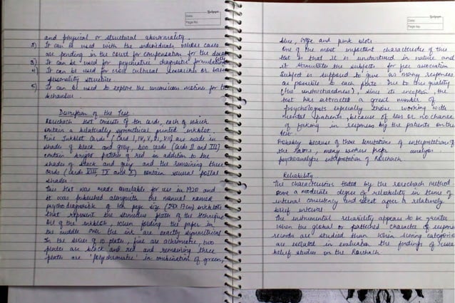 IGNOU Sample Practical File for MPCE014 Clinical Psychology GW | PDF