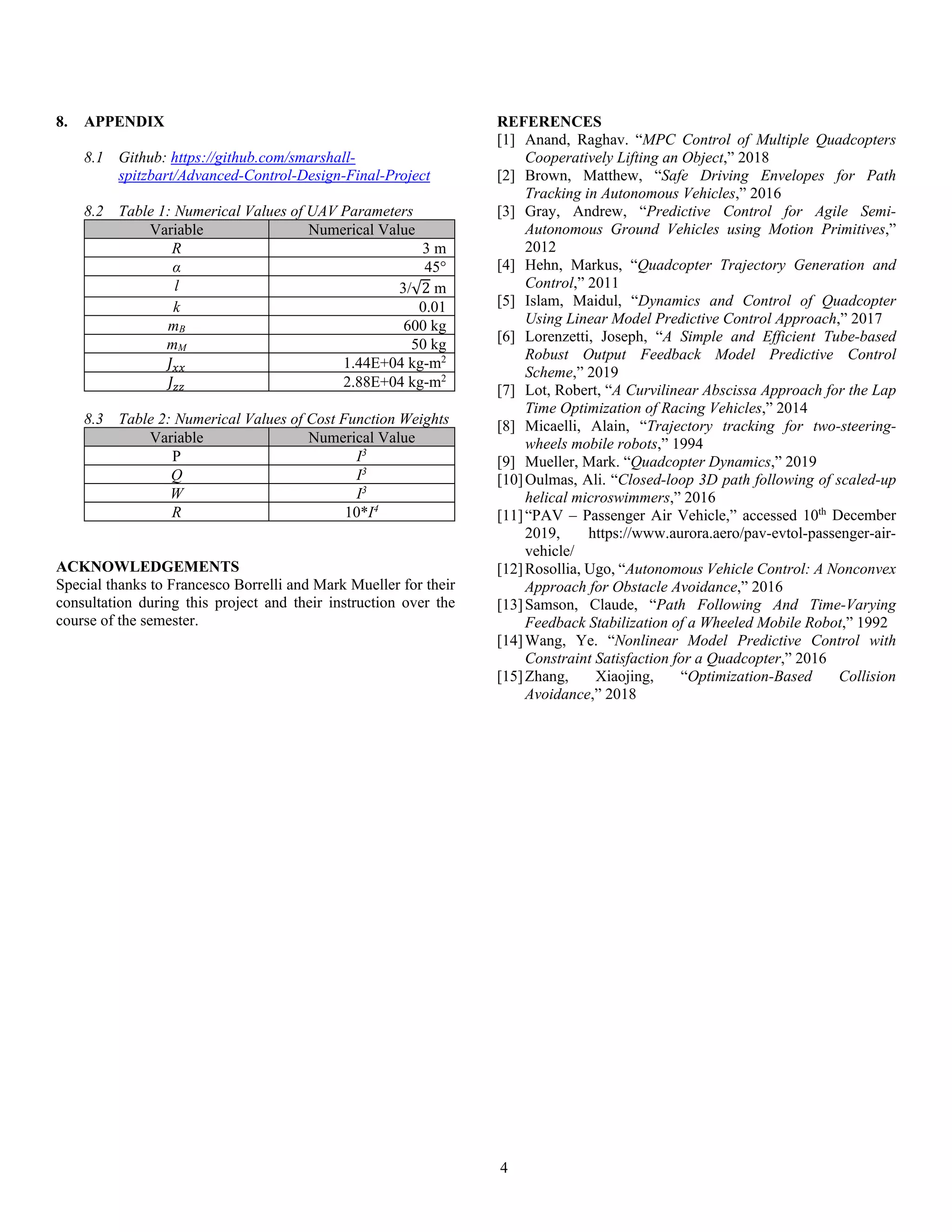 Mpc final report | PDF