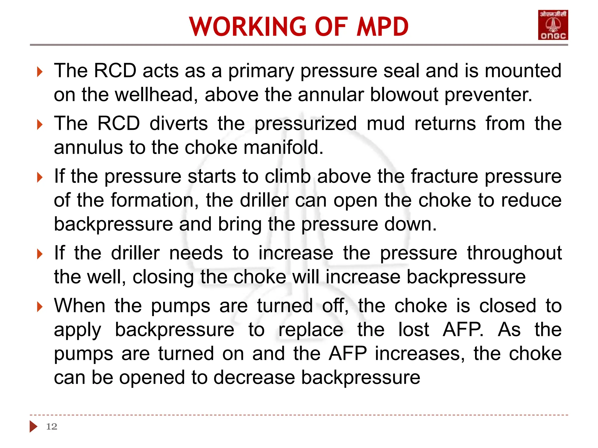 MANAGED PRESSURE DRILLING PRESENTATION | PPTX