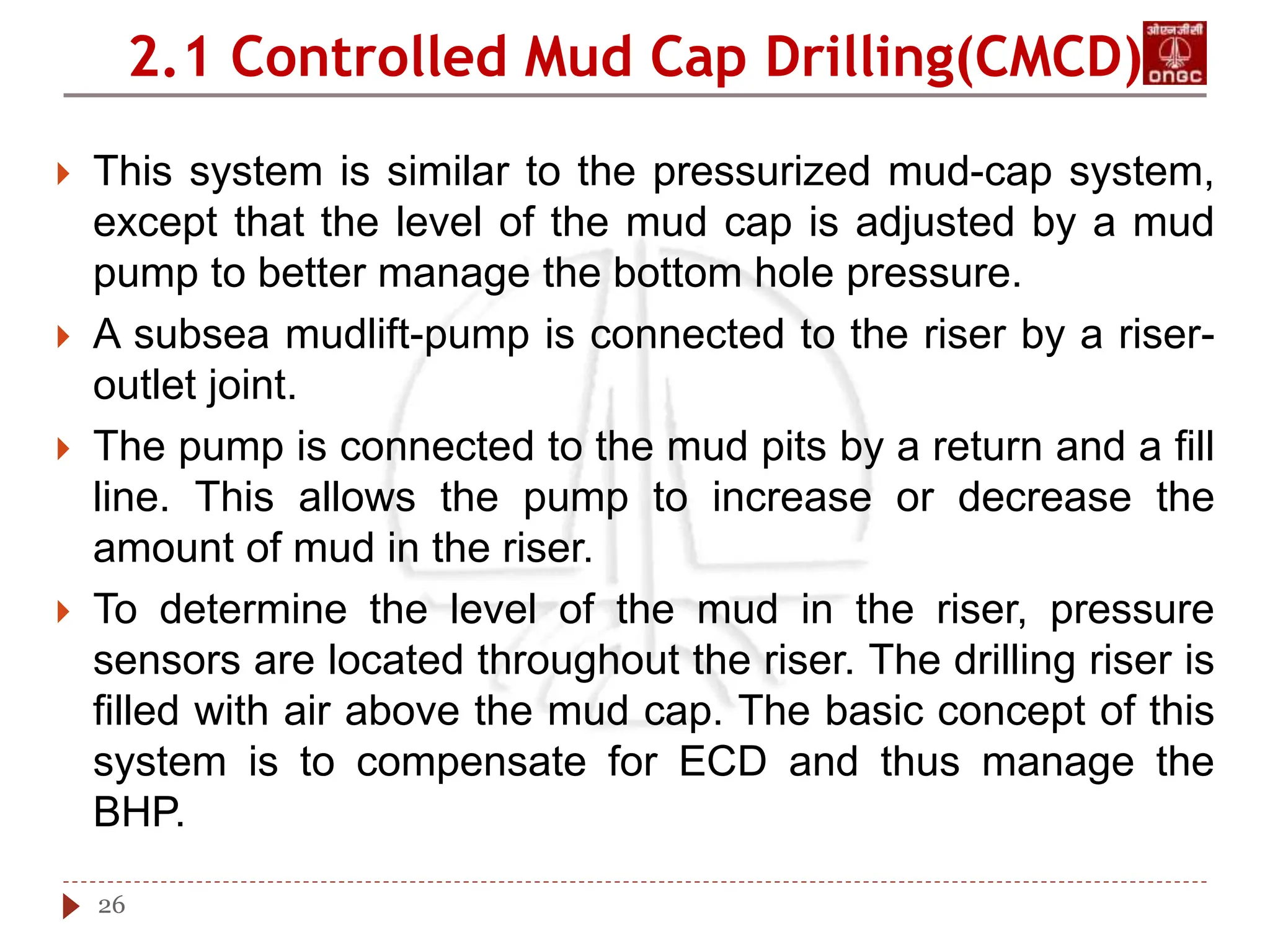 MANAGED PRESSURE DRILLING PRESENTATION | PPTX