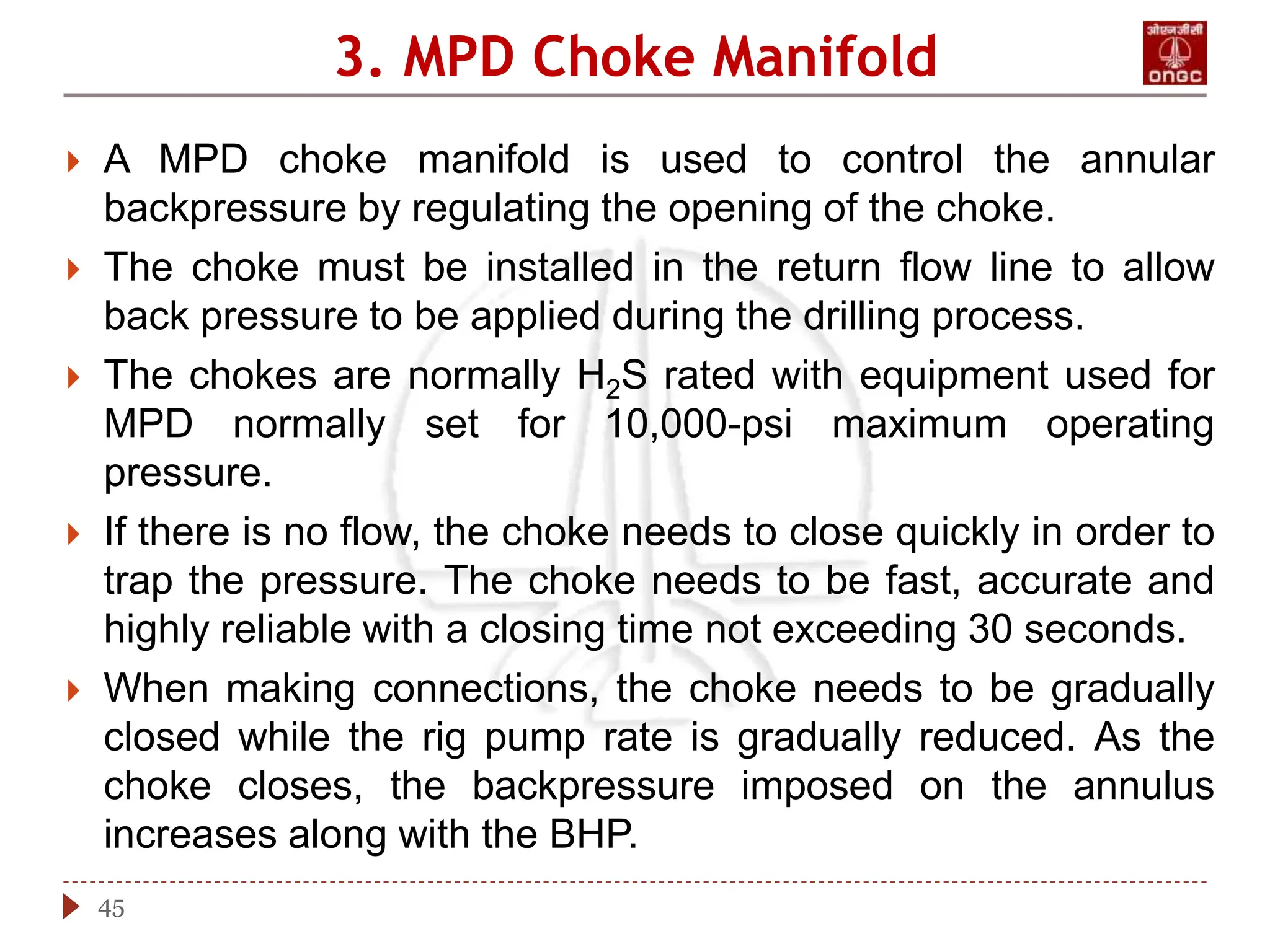 MANAGED PRESSURE DRILLING PRESENTATION | PPTX