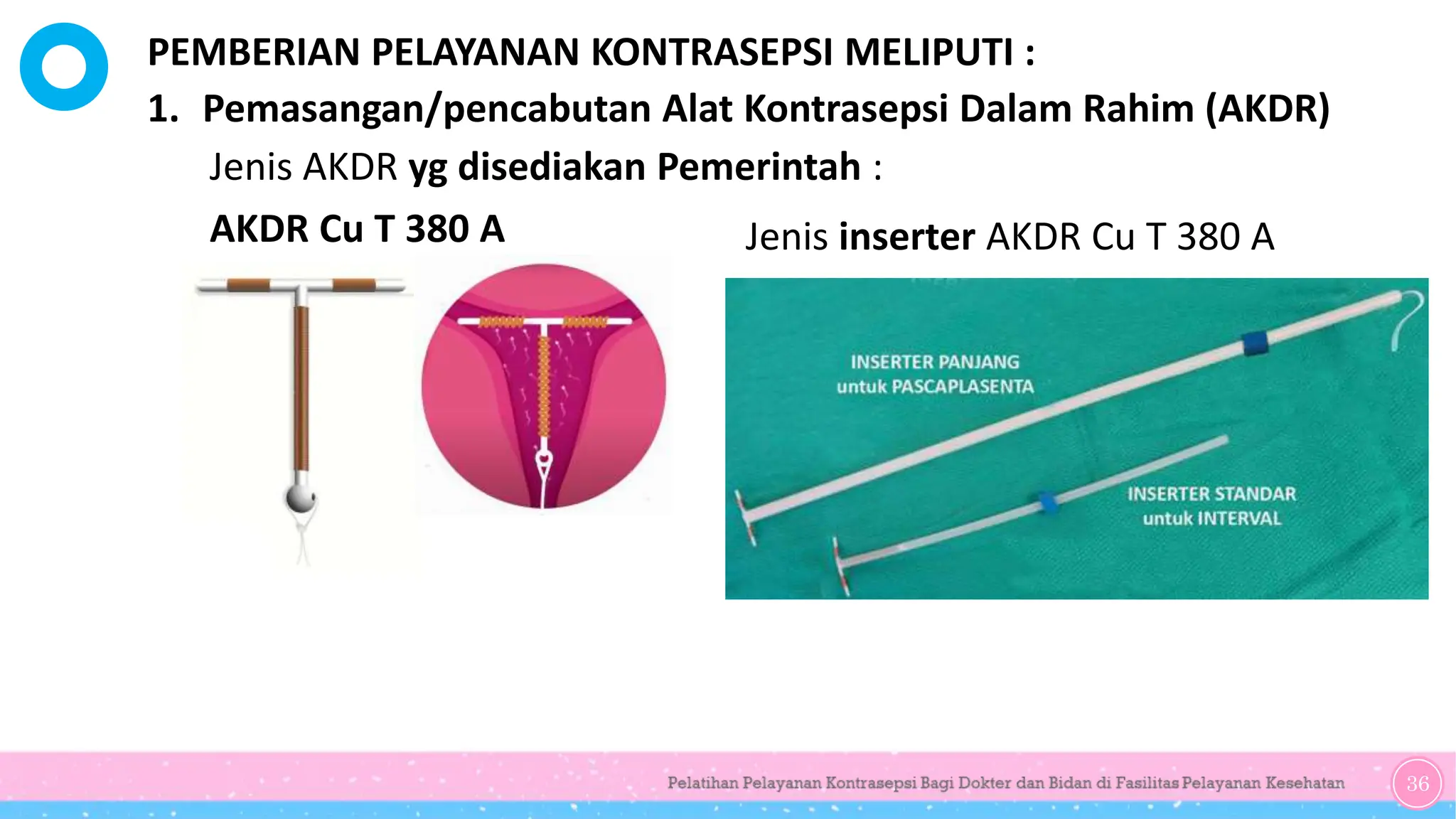 pelayanan kontrsepsi bagi dokter dan bidan | PPTX