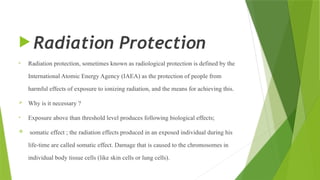 Basic Principle of Radiation Protection_ by SAQUIB KHURSHIDpptx | PPT