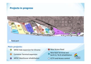 Port of Maputo Infrastructure and Operations update | PDF | Cruises ...