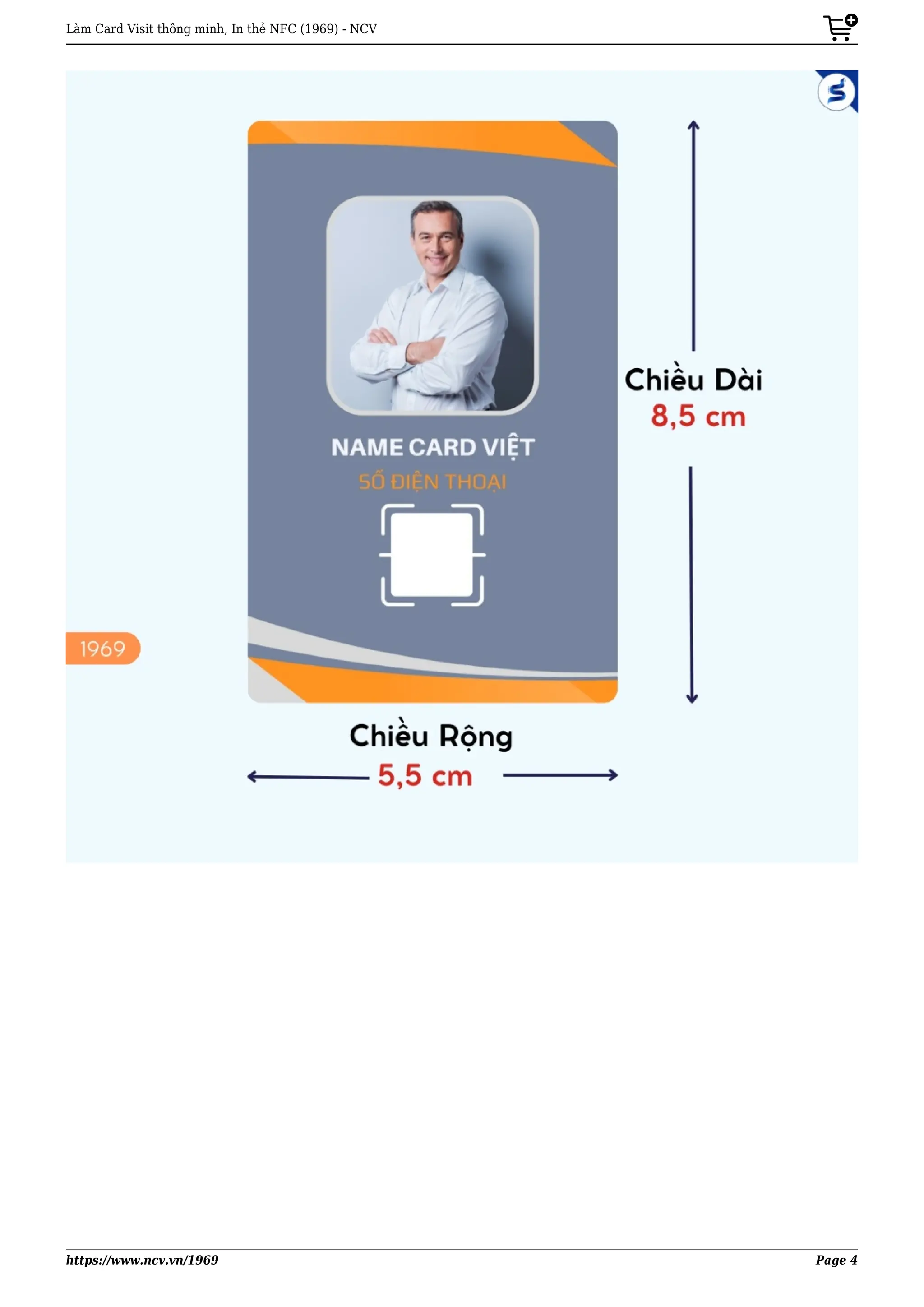 Làm Card Visit thông minh, In thẻ NFC (1969) | PDF