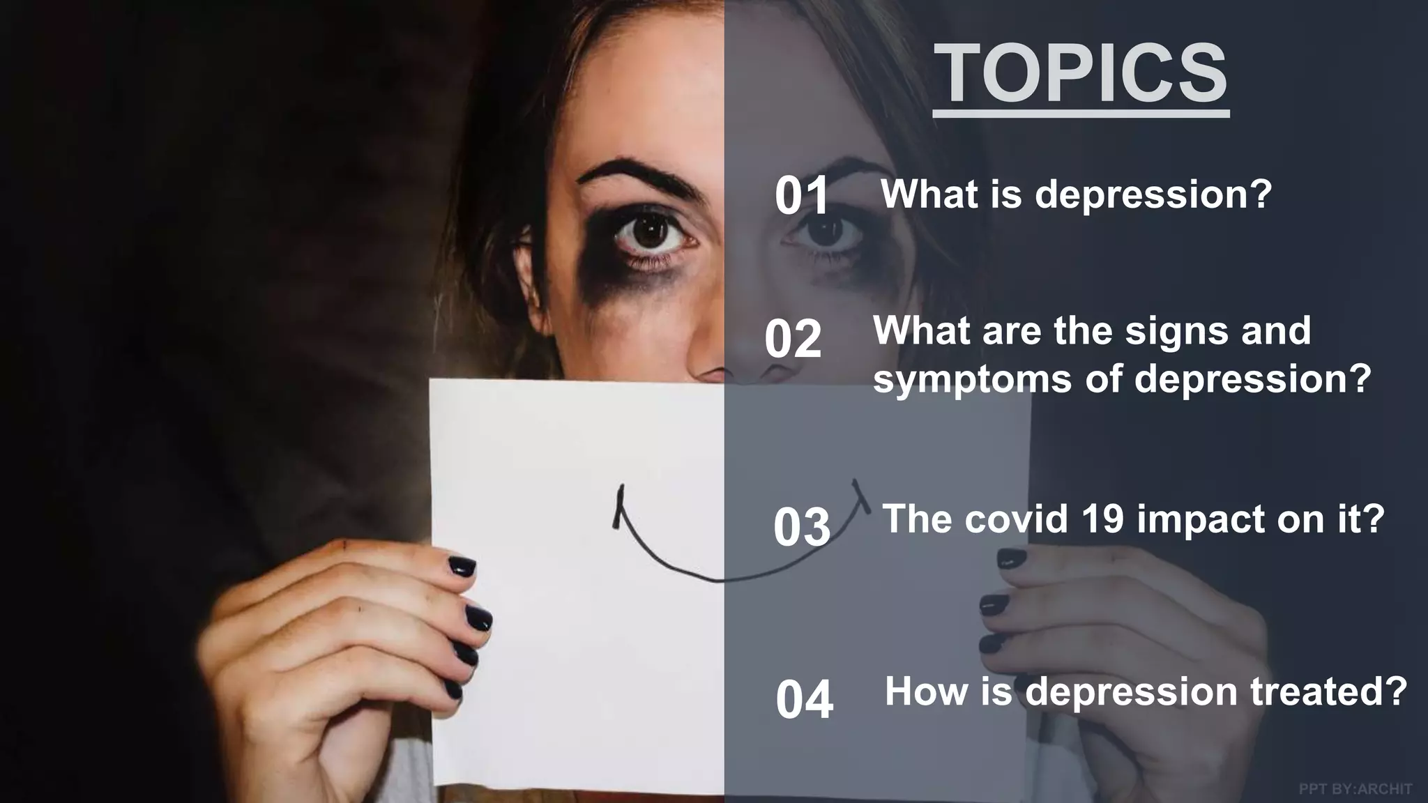 DEPRESSION AND ITS TYPES | PPT