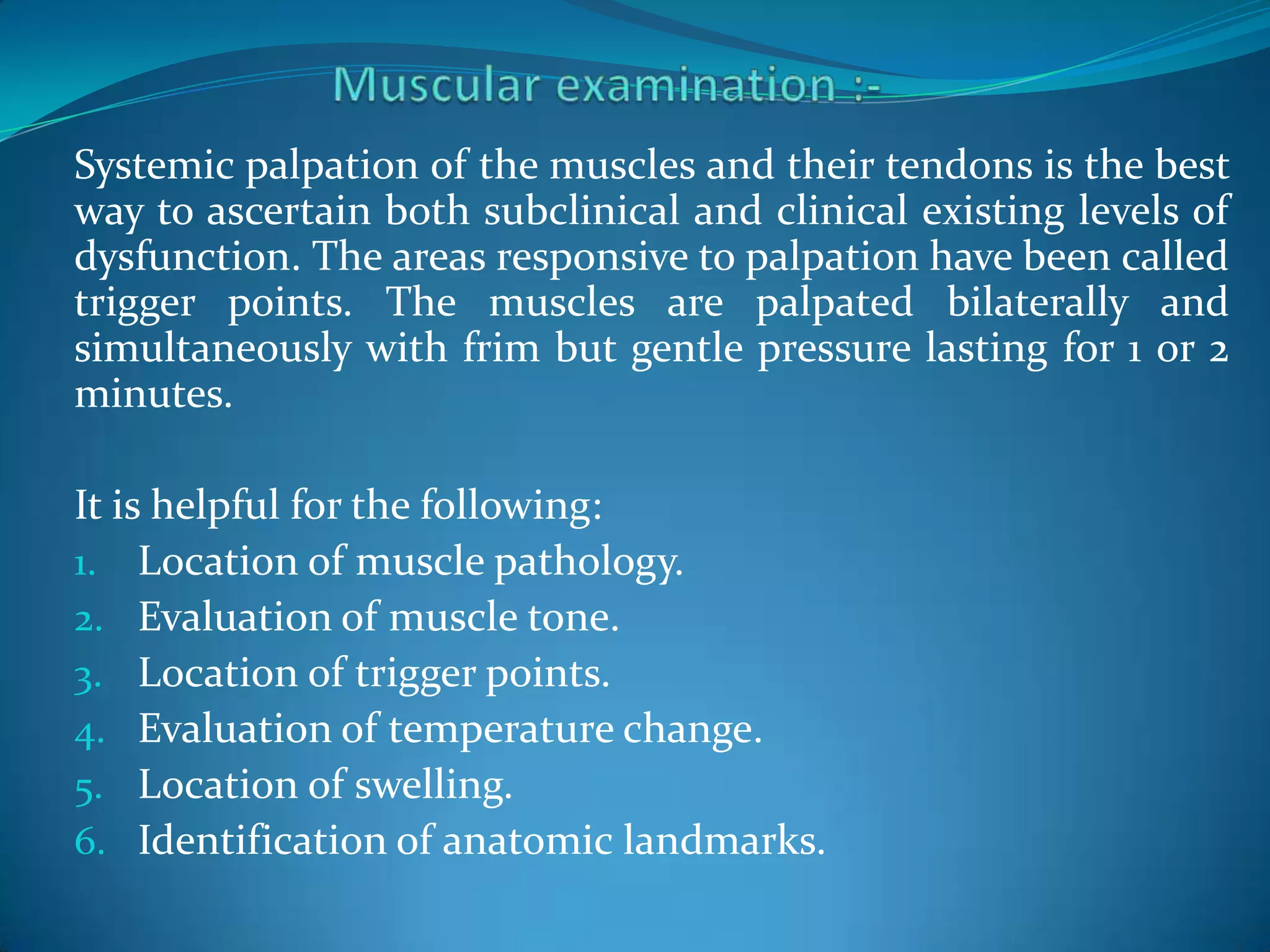 Myofacial pain dysfunction syndrome | PPTX