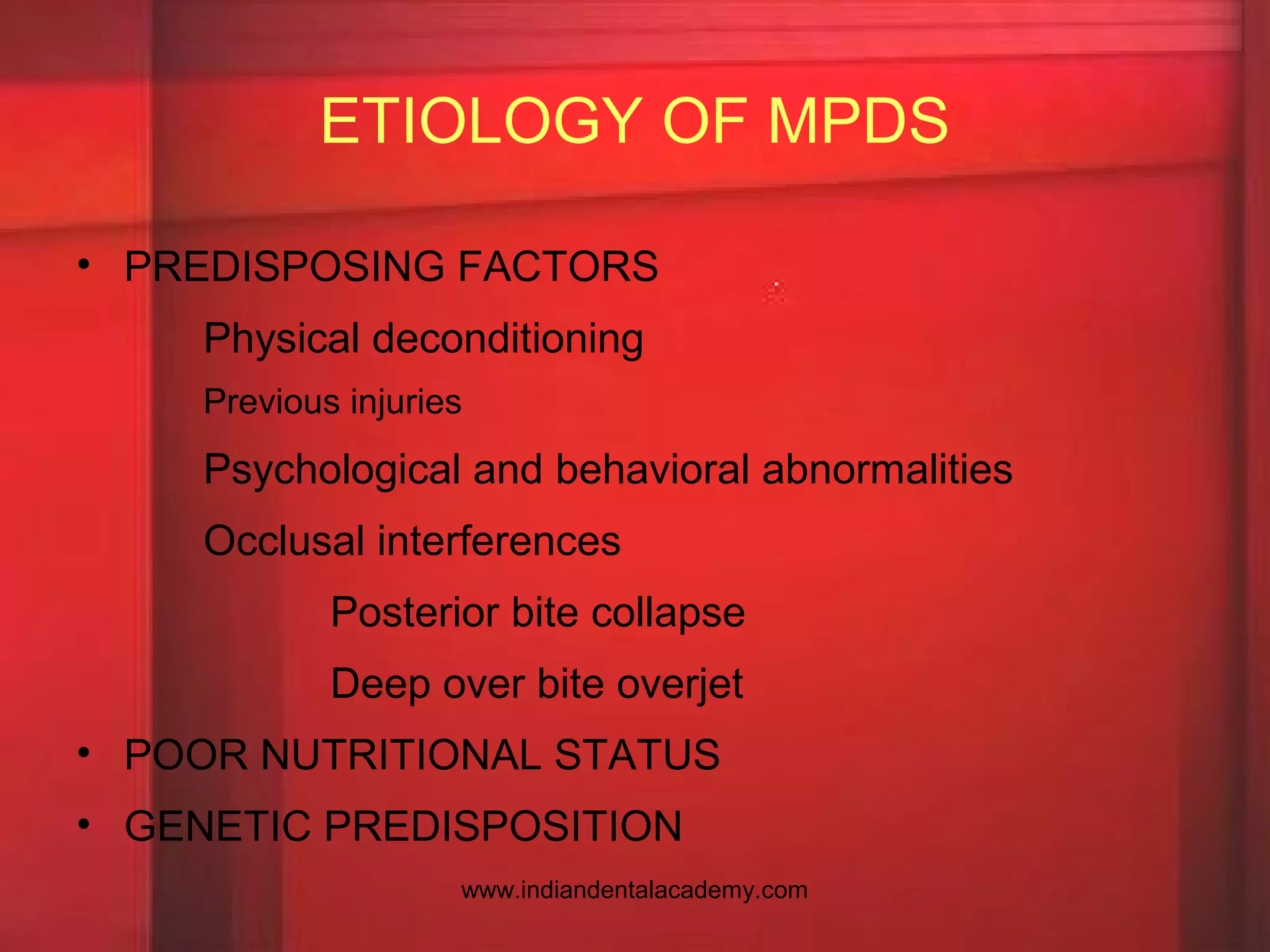 Mpds/ dental implant courses | PPT | Dental Health | Diseases and ...