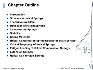 Mpe 209 lec 11 springs | PDF