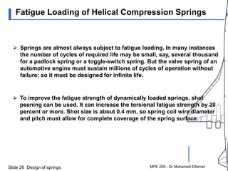 Mpe 209 lec 11 springs | PDF