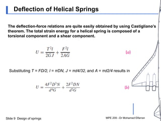 Mpe 209 lec 11 springs | PDF