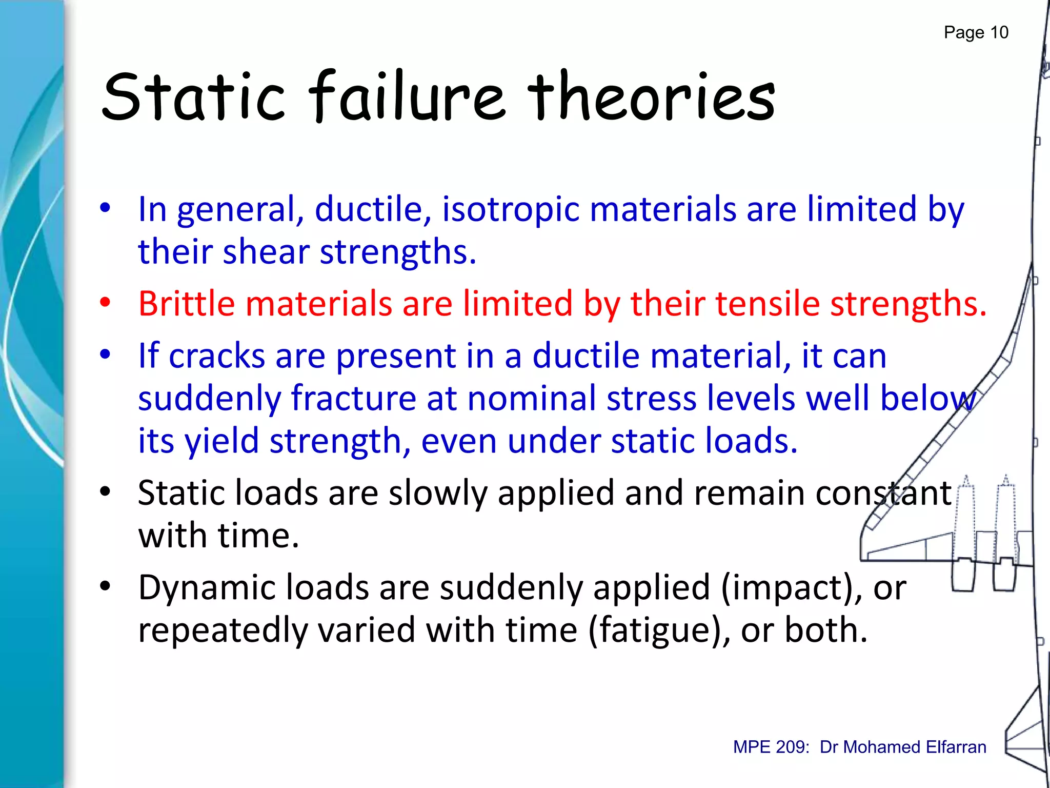 MEP 209: Design of Machine elements LEC 4 | PPT