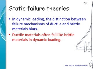 MEP 209: Design of Machine elements LEC 4 | PPT