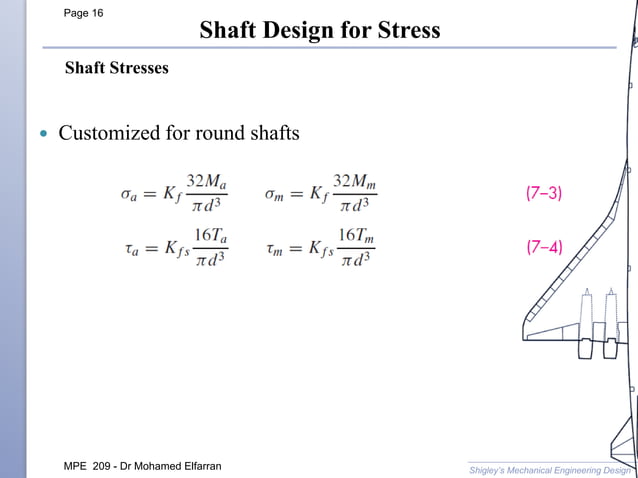 MEP 209: Design of Machine elements LEC 9 | PDF