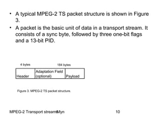 Mpeg 2 transport streams | PPT