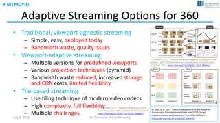 HTTP Adaptive Streaming State of the Art and Challenges Ahead | PPT
