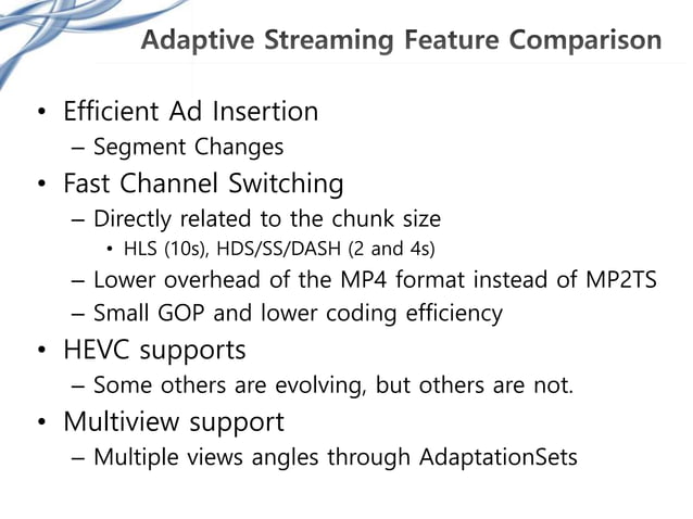 Understanding MPEG DASH | PPTX | Internet | Computing