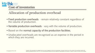 MPERS 13 Inventories | PPTX