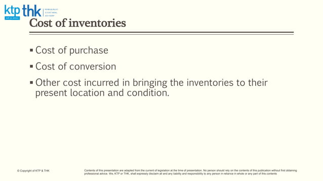 MPERS 13 Inventories | PPTX