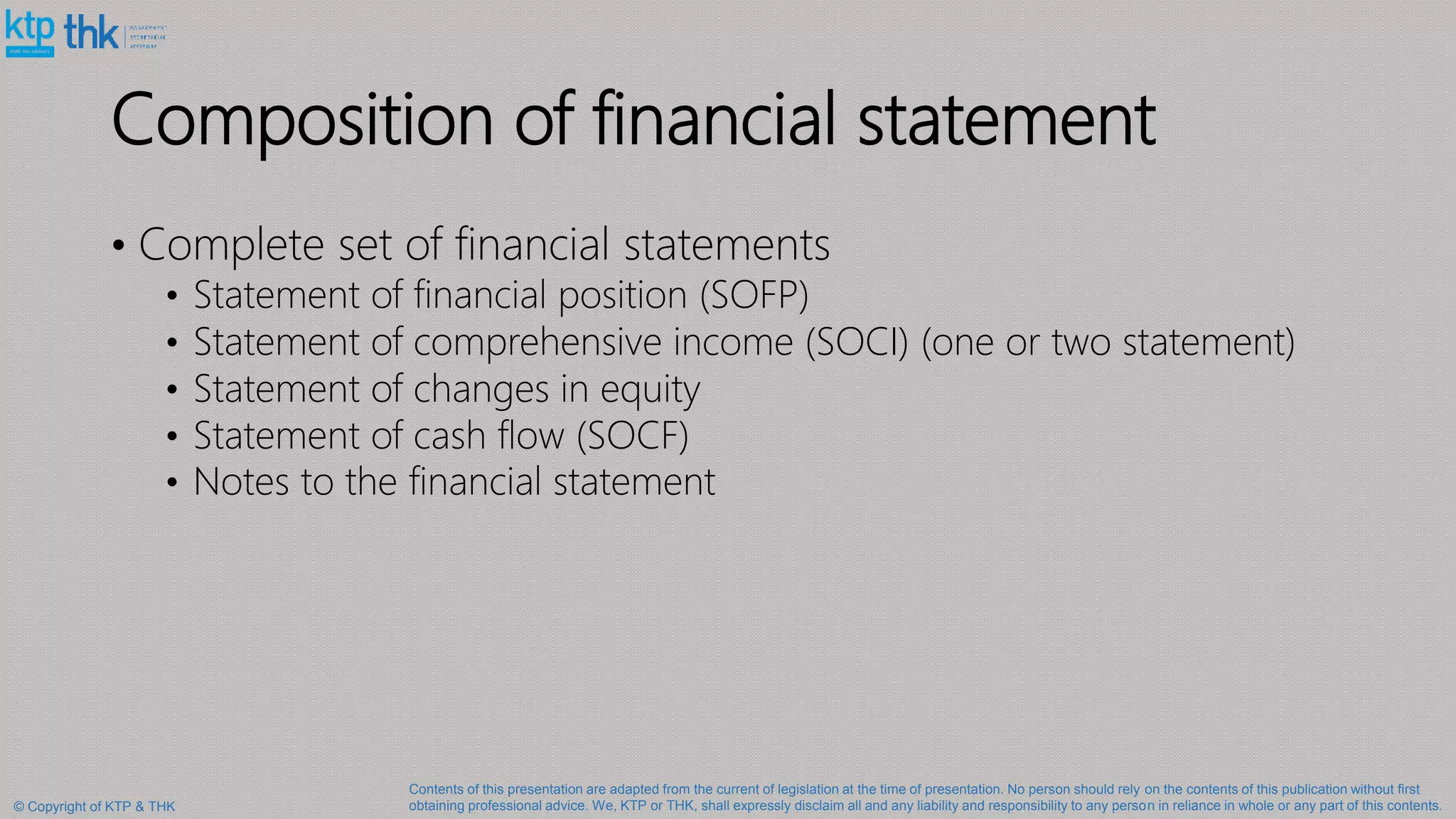 MPERS: Preparation of MPERS financial statement | PPTX