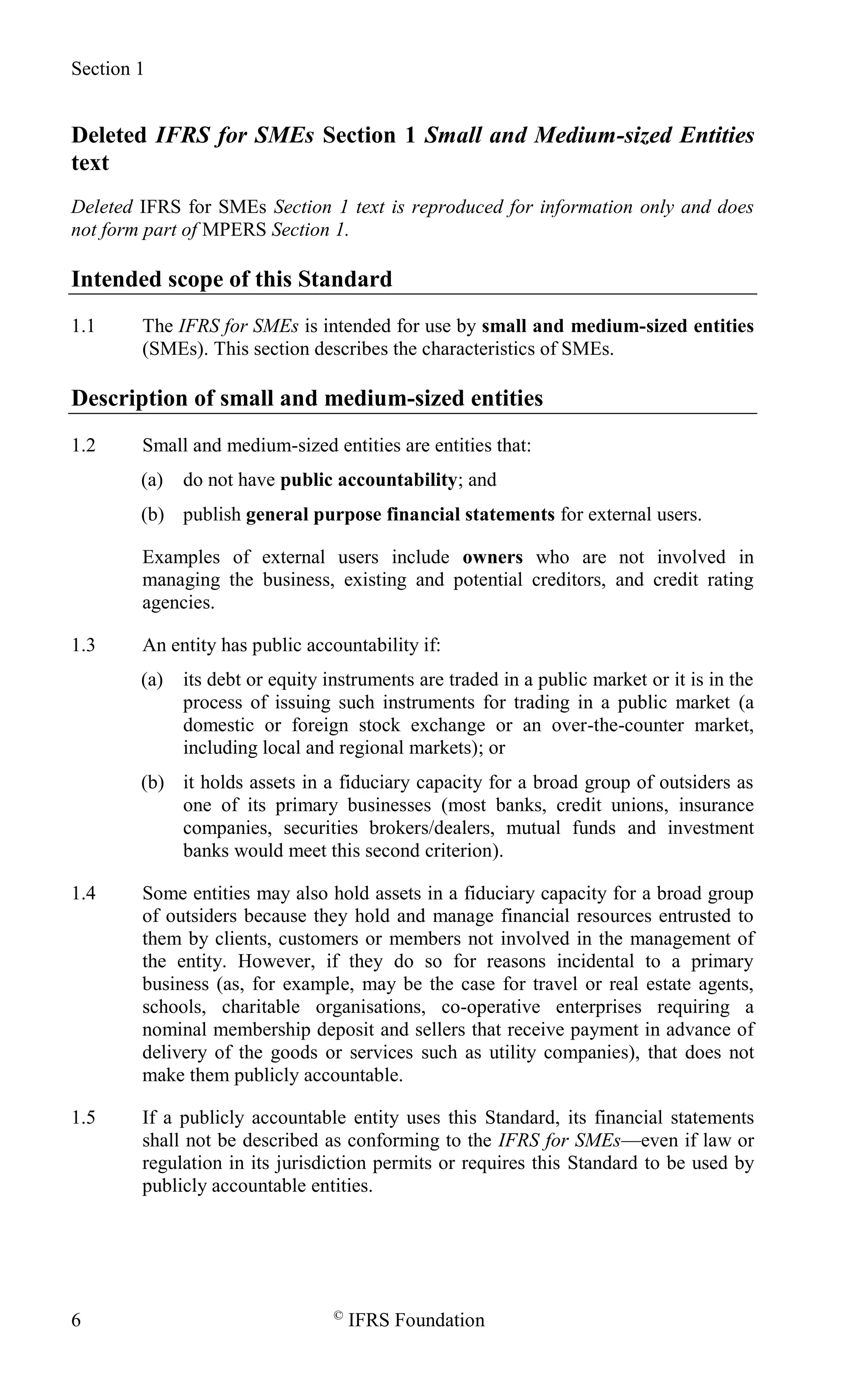 Malaysian Private Entities Reporting Standard (MPERS) | PDF