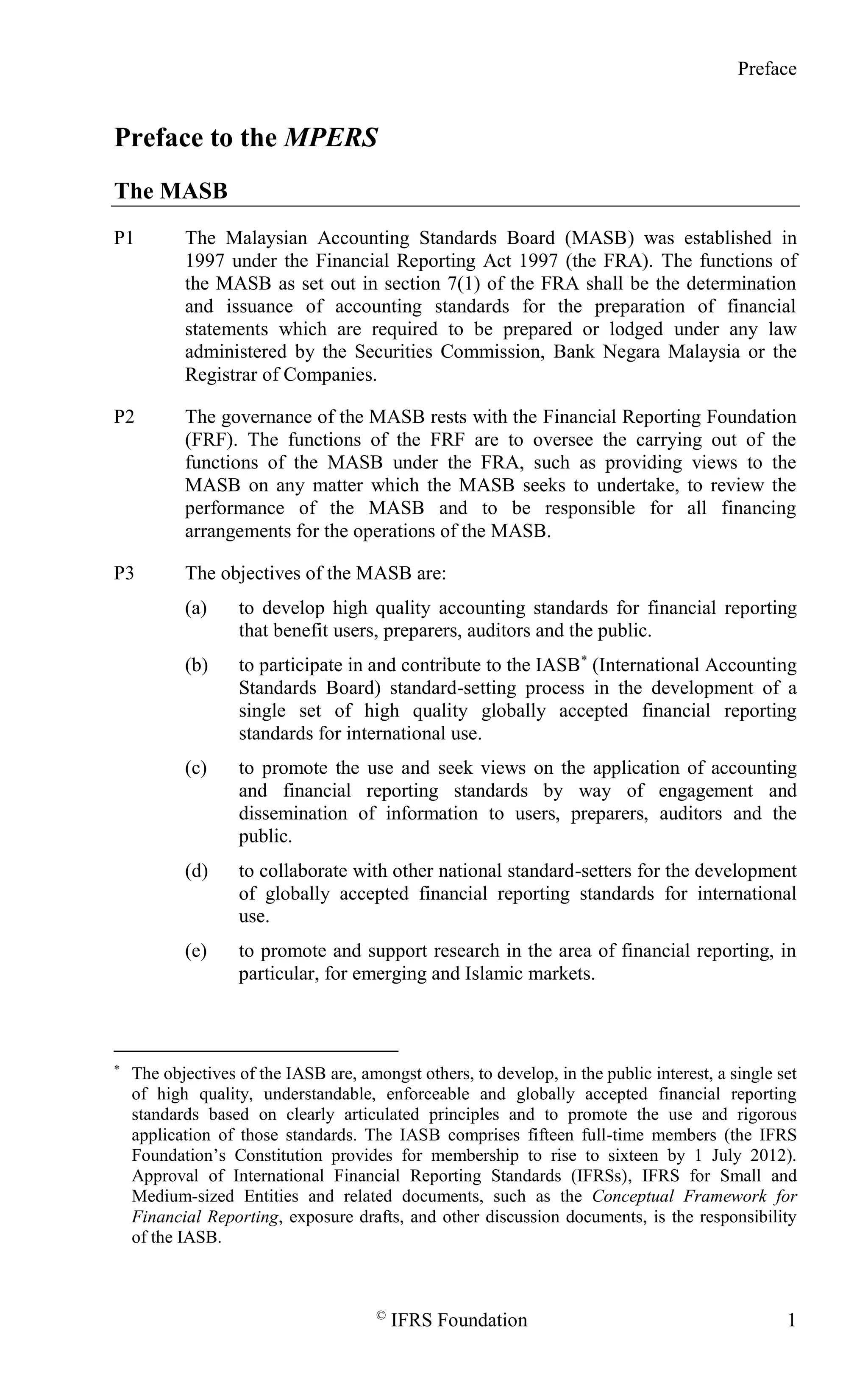 Malaysian Private Entities Reporting Standard (MPERS) | PDF | Business Accounting & Finance ...