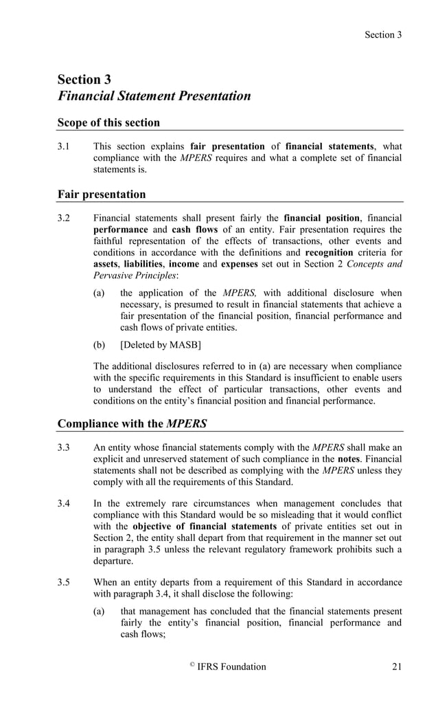 Malaysian Private Entities Reporting Standard (MPERS) | PDF | Business Accounting & Finance ...