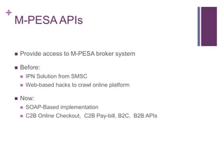 Mpesa apis moringa | PPTX