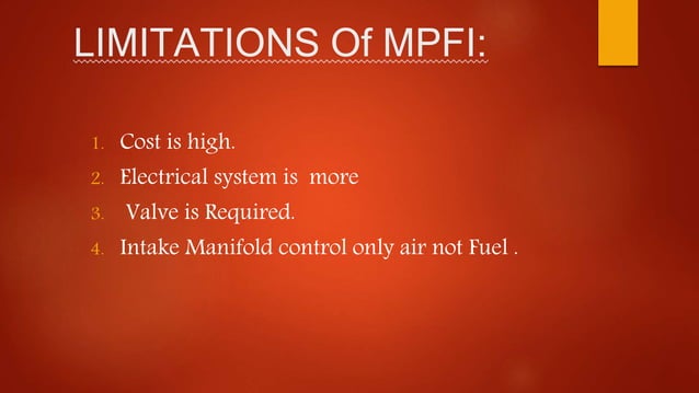 Mpfi engine | PPTX