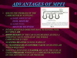 Mpfi (Multipoint Fuel Injection) | PPT