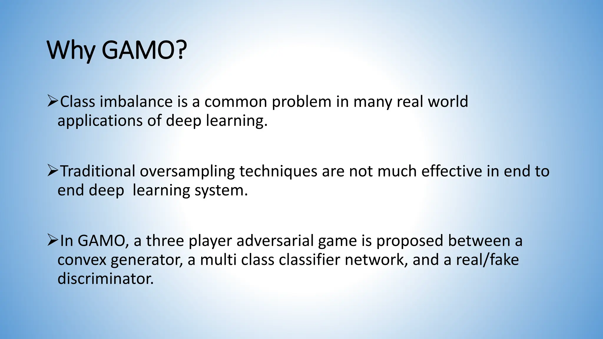 Intrusion detection using generative minority oversampling | PPT
