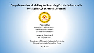 Intrusion detection using generative minority oversampling | PPT