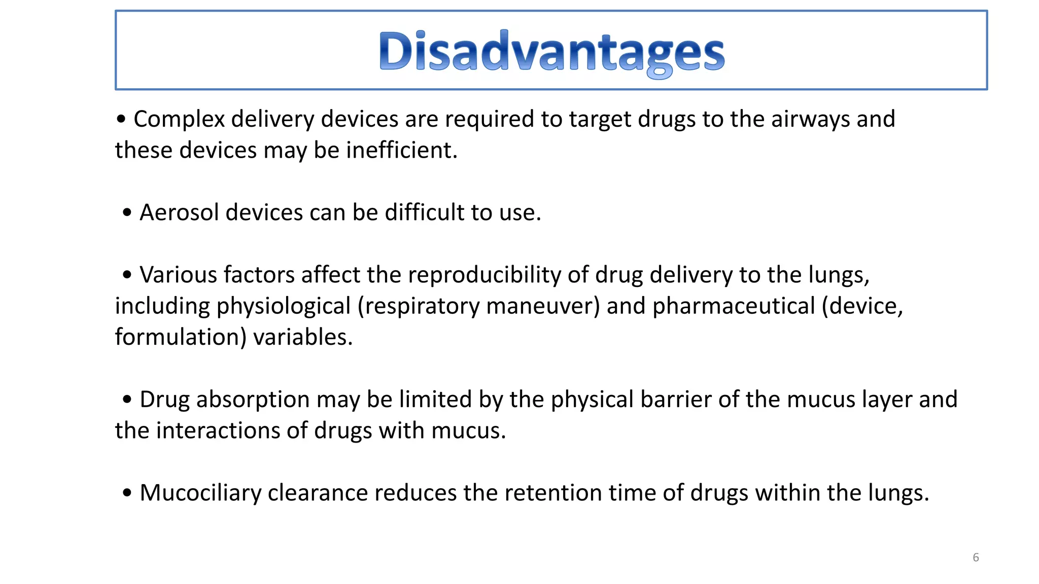 Pulmonary drug delivery system | PPTX
