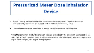 Pulmonary drug delivery system | PPTX