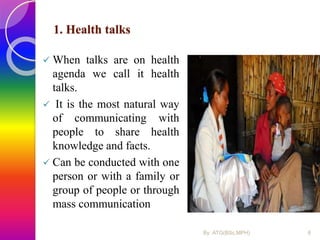 Health Education Methods and Materials-2015 | PPT