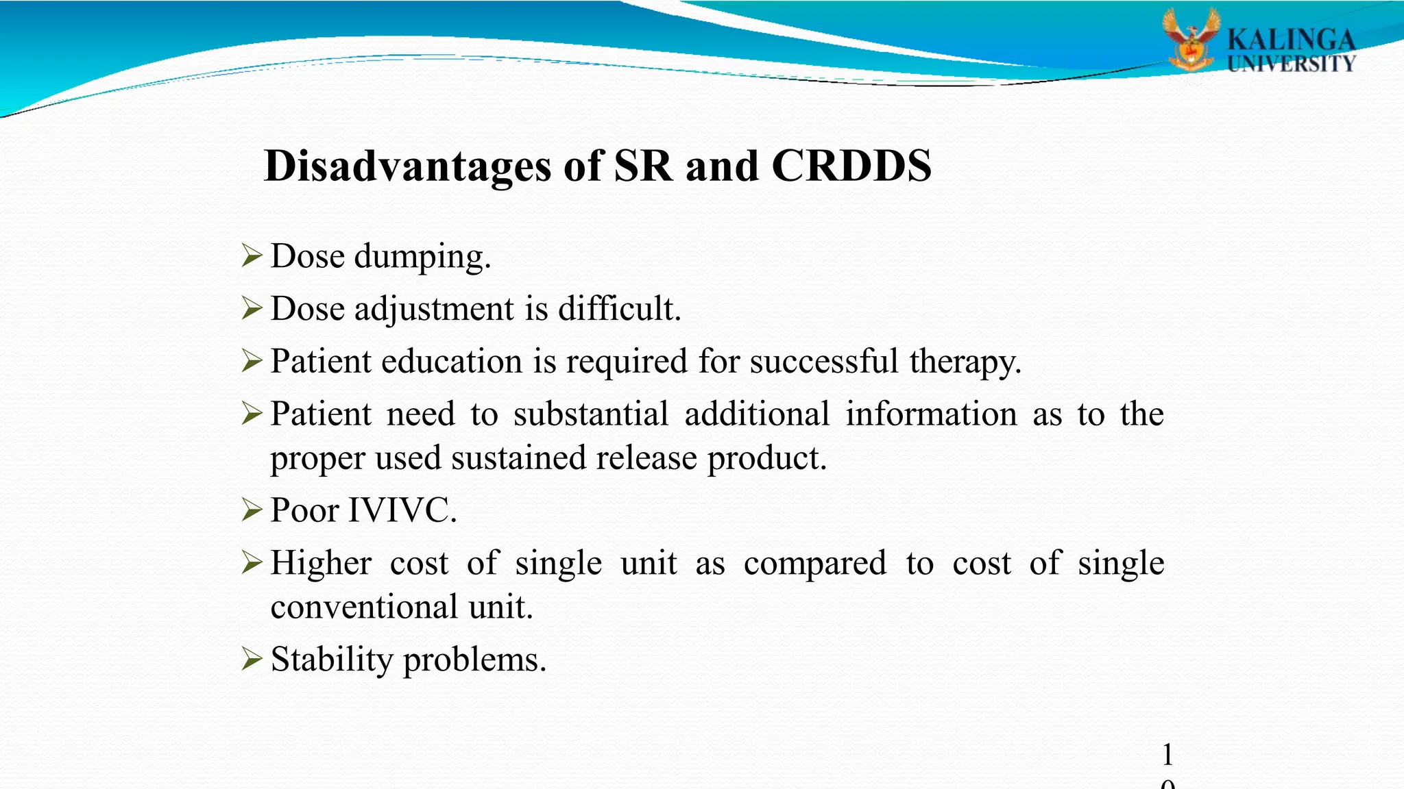 MPH 102T Drug Delivery systems Unit I ppt.pptx