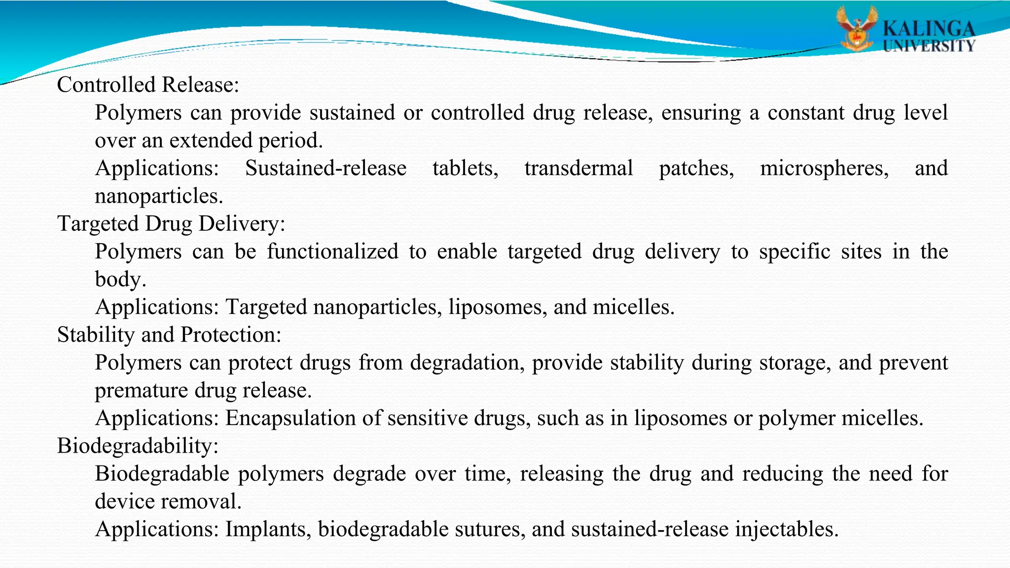 MPH 102T Drug Delivery systems Unit I ppt.pptx