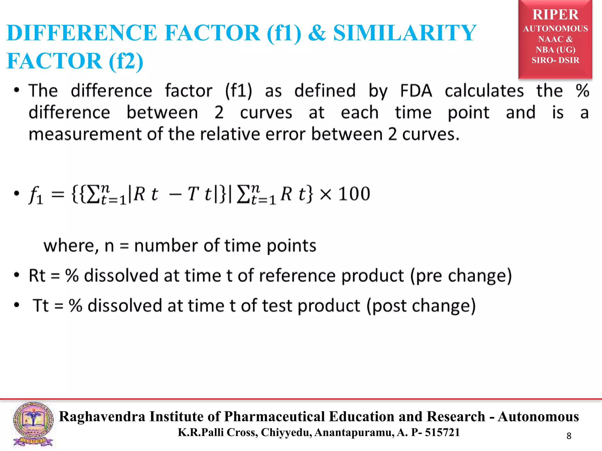 Concepts of Similarity and Difference factors | PPTX