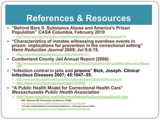 Public Health in the Correctional Setting: Challenges & Opportunities ...