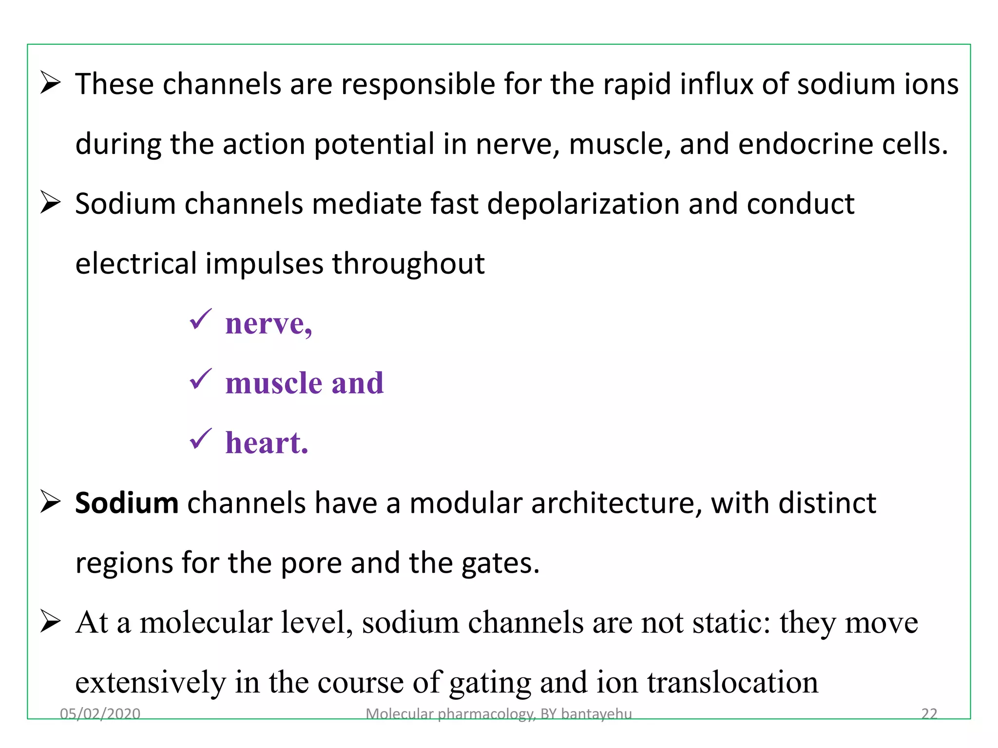 voltage gated ion channel | PPTX