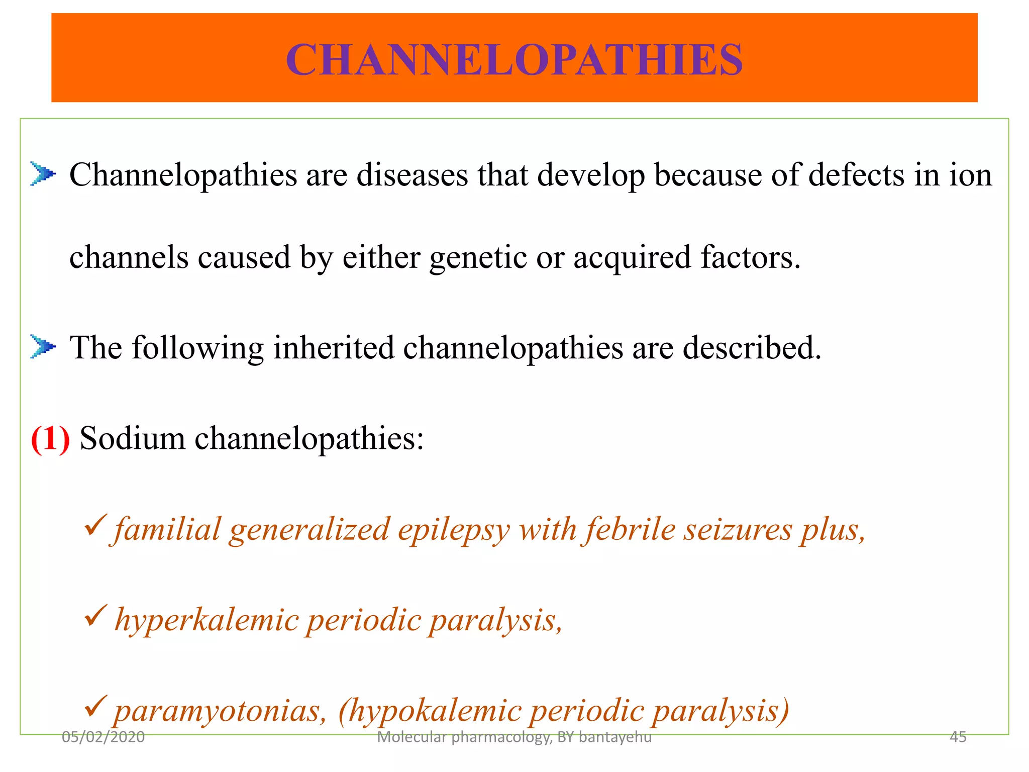 voltage gated ion channel | PPTX